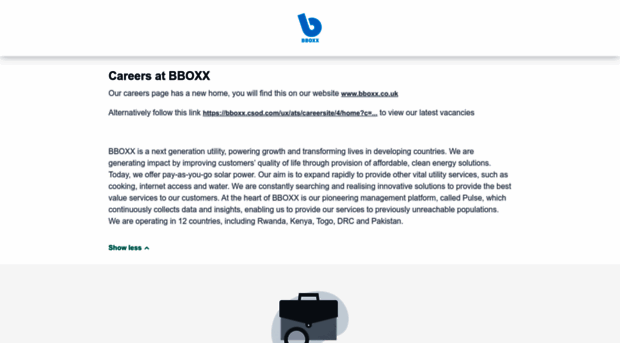bboxx.workable.com - Workable - Bboxx Workable