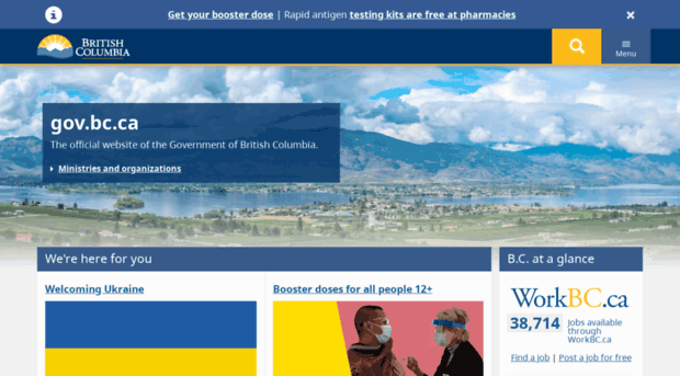 bcjobsplan.gov.bc.ca - Home - Province of British Col... - Bcjobsplan Gov