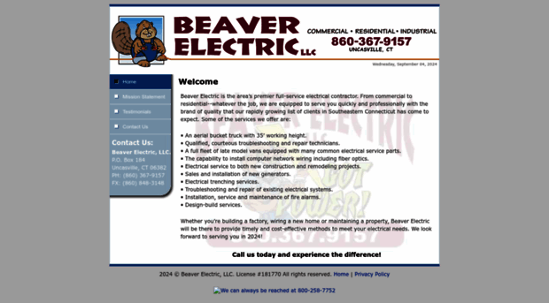 beaverelectric.com - Beaver Electric, LLC. | Welcom... - Beaver Electric