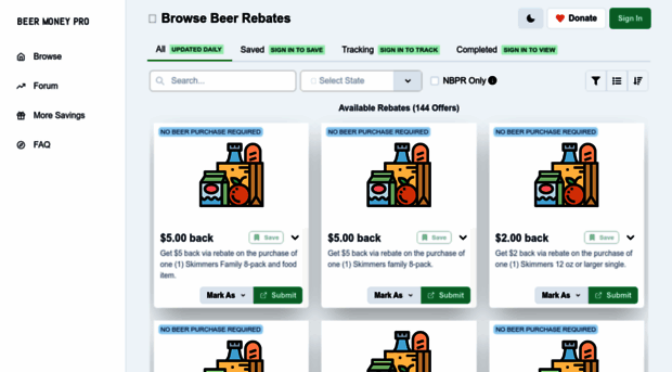 beermoney.pro - Beer Rebates - Updated Daily - Beer Money
