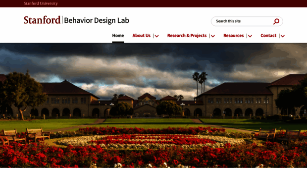 behaviordesign.stanford.edu - Behavior Design Lab - Behavior Design ...