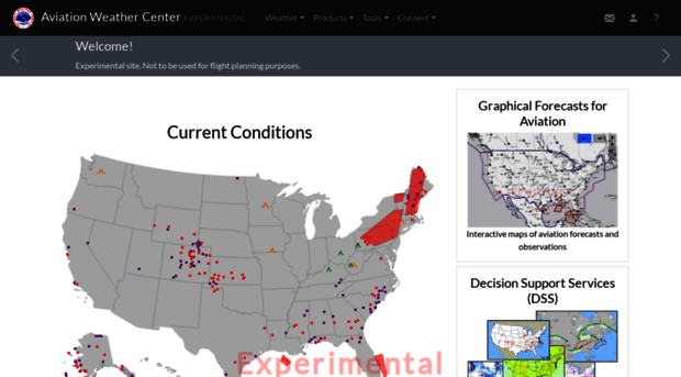 beta.aviationweather.gov - Aviation Weather Center BETA - BETA Aviation ...