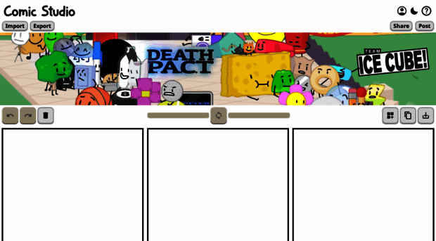 bfdi.comic.studio - BFDI Comic Studio - make comic... - BFDI Comic