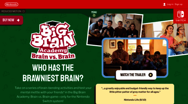 bigbrainacademy.nintendo.com - Big Brain Academy™️: Brain vs.... - Big ...