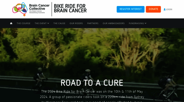 bikerideforbraincancer.com.au - Bike Ride for Brain Cancer - Bike Ride ...