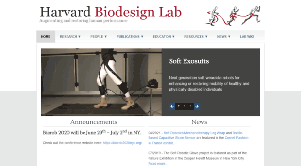 biodesign.seas.harvard.edu - Harvard Biodesign Lab - Biodesign Seas Harvard