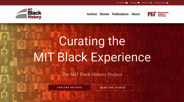 blackhistory.mit.edu - Home | MIT Black History - Black History MIT