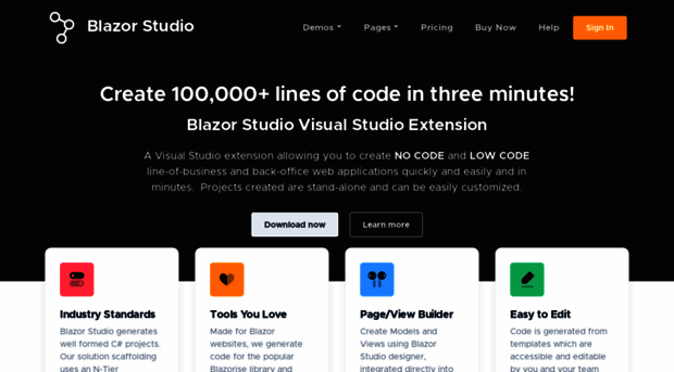 blazorstudio.io - Blazor Studio - Blazor Web App... - Blazor Studio
