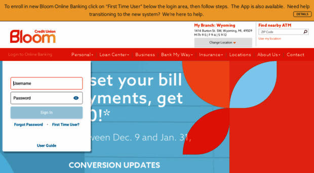 bloomcu.org - Bloom Credit Union | Bloom Cre... - Bloom Cu