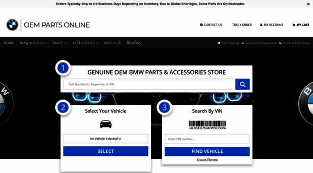 bmw.oempartsonline.com - Online BMW Parts Superstore | ... - BMW OEM ...