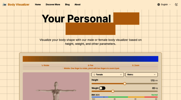 body-visualizer.com - Body Visualizer - Transform Yo... - Body Visualizer