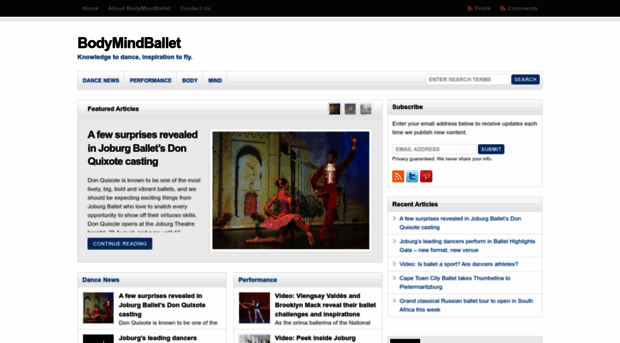 bodymindballet.com - BodyMindBallet - Body Mind Ballet