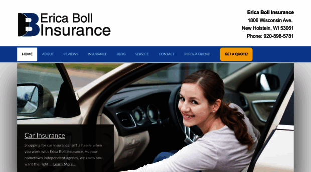 boll-ins.com - Erica Boll Insurance - New Hol... - Boll Ins