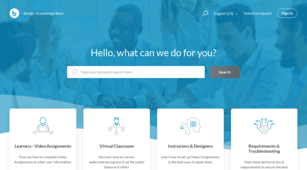 bongolearn.zendesk.com - Bongo: Knowledge Base - Bongo Learn Zendesk