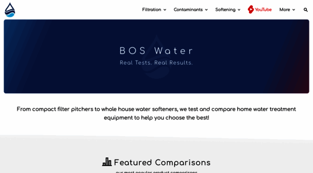 bos-water.com - BOS Water - Real Tests. Real R... - BOS Water