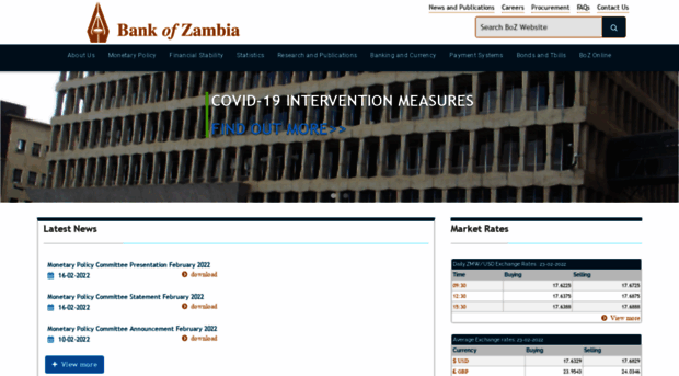 bozws.boz.zm - Bank of Zambia - Bozws Boz