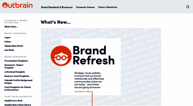 brandguidelines.outbrain.com - Login - Frontify - Brandguidelines Outbrain