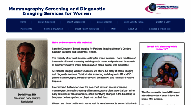 breastdiagnostics.com - Partners Imaging Women's ... - Breast Diagnostics