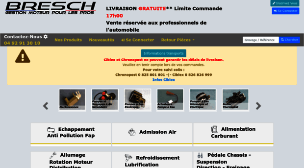 bresch.com - Bresch SAS - Pièces détachées ... - Bresch