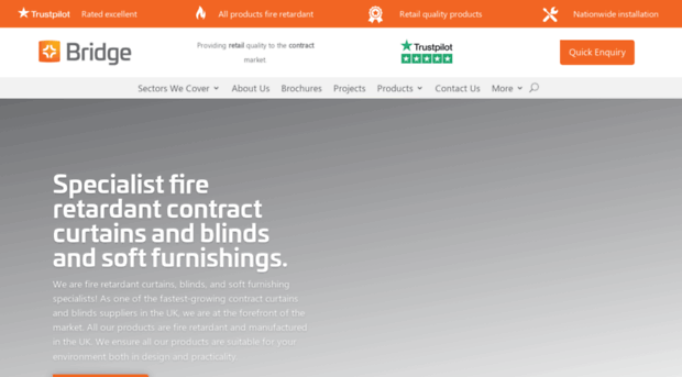 bridgecontractinteriors.com - Contract Curtains, Blinds and ...