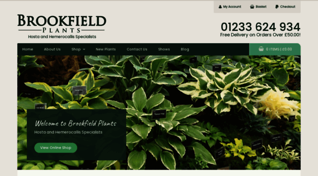 brookfieldplants.co.uk - Brookfield Plants - Hosta and ... - Brookfield ...
