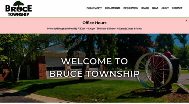 brucetwp.org - Bruce Township in Romeo, Michi... - Bruce Twp