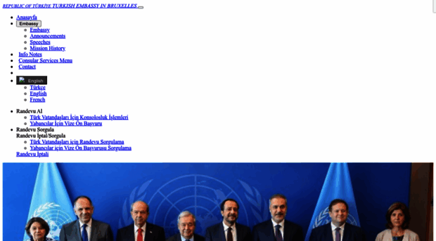 brussels-emb.mfa.gov.tr - T.C. Dışişleri Bakanlığı - Tur... - Brussels ...