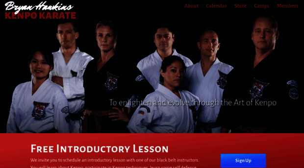 bryanhawkinskenpo.com - BHKK | Welcome - Bryanhawkinskenpo