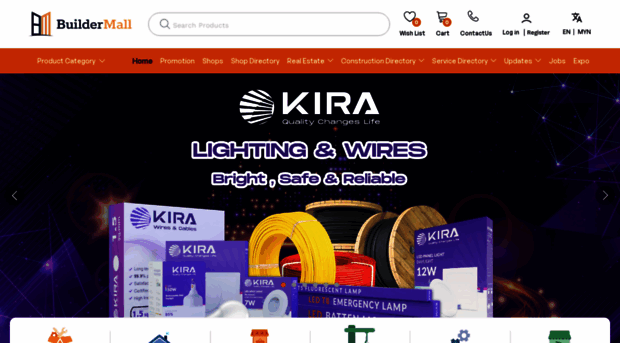 buildermall.com.mm - New Home Page - BuilderMall - Builder Mall Com