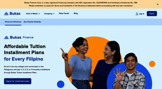 bukas.ph - Tuition Plans (Student Loans) ... - Bukas