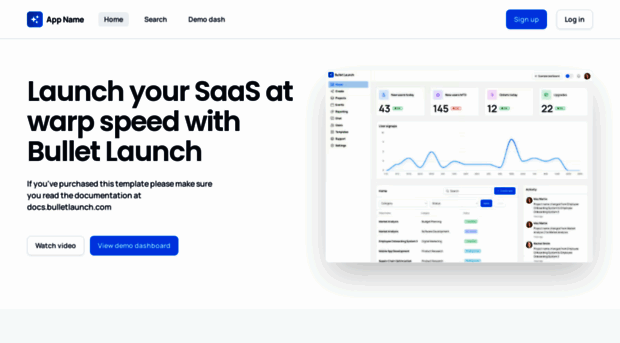bullet-launch.bubbleapps.io - Welcome to App Name - Bullet Launch ...