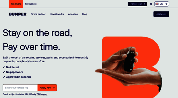 bumper.co.uk - Car Repair Finance | Pay Month... - Bumper