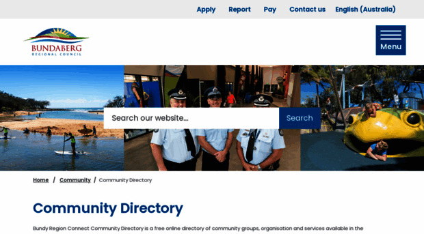 bundyregionconnect.qld.gov.au - Community Directory – Bundaber ...