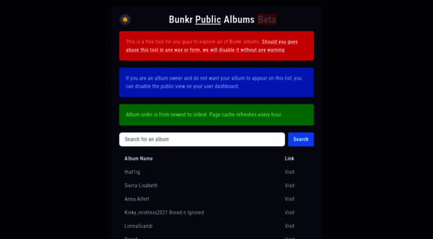 bunkr-albums.io - Bunkr Albums - A Simple List o... - Bunkr Albums