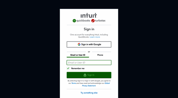 c5.qbo.intuit.com - Intuit Accounts - Sign In - C 5 Qbo Intuit