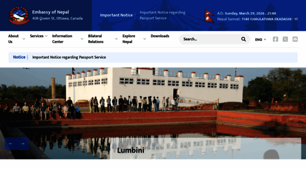 ca.nepalembassy.gov.np - Embassy of Nepal – Ottawa, Can... - Ca Nepal ...