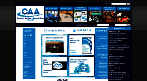 caa.nsw.edu.au - Home : Careers Advisors Associ... - Caa NSW