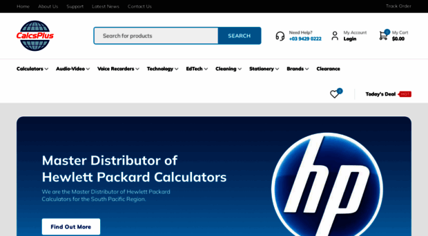 calcsplus.com.au - CalcsPlus Calculator Distribut... - Calcs Plus