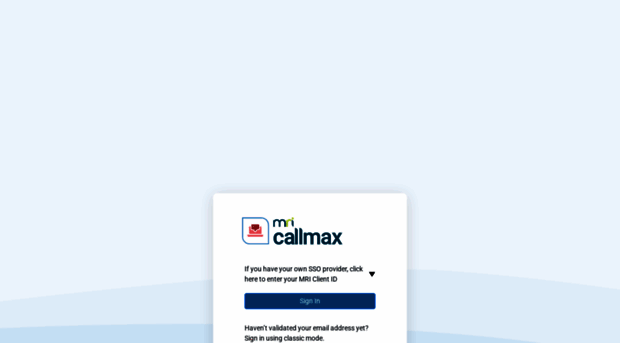 callmax.saas.mrisoftware.com - Callmax Saas Mrisoftware