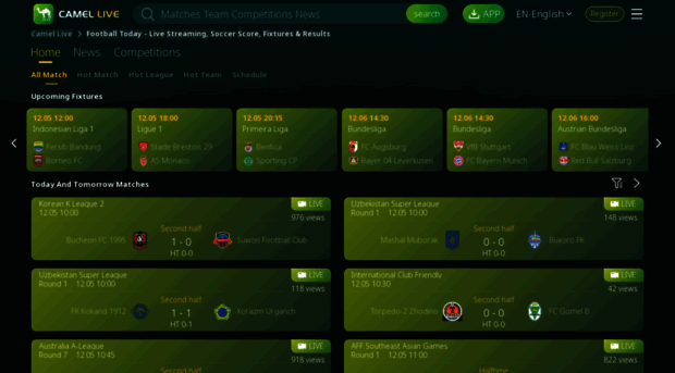 camel1.live - Free Football Live Streaming, ... - Camel 1