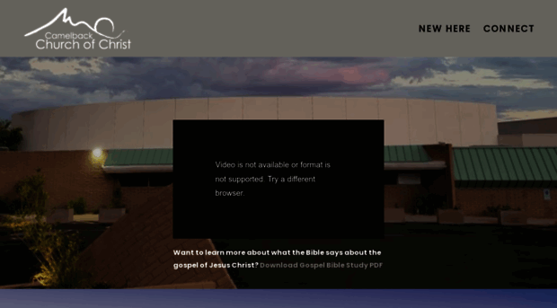 camelbackchurchofchrist.org - Camelback Church of Christ - Camelback ...