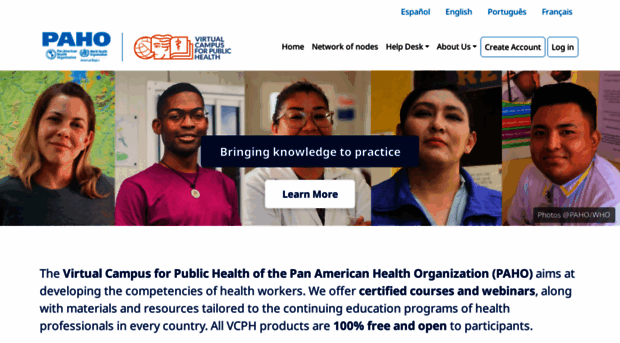 campus.paho.org - Virtual Campus for Public Heal... - Campus PAHO