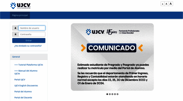 campus.ujcv.edu.hn - Universidad José Cecilio del V... - Campus Ujcv