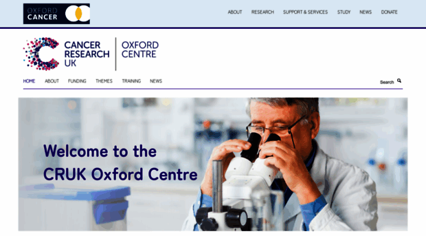 cancercentre.ox.ac.uk - Welcome to the CRUK Oxford Cen... - Cancer ...