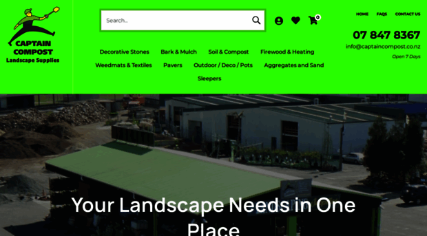 captaincompost.co.nz - Home | Captain Compost Landsca... - Captain Compost
