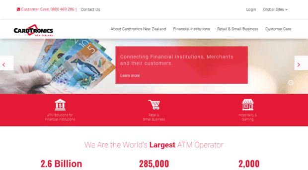 cardtronics.co.nz - New Zealand | Network Services... - Cardtronics