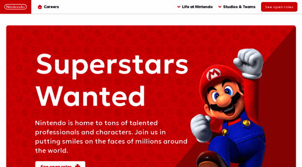 careers.nintendo.com - Careers at Nintendo of America... - Careers Nintendo