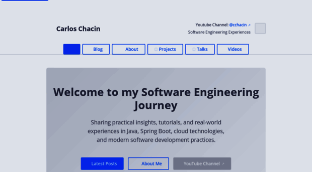 carloschac.in - Home | Carlos Chacin - Carlos Chac