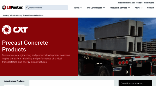 carrconcrete.com - CXT Precast Concrete Products - Carr Concrete