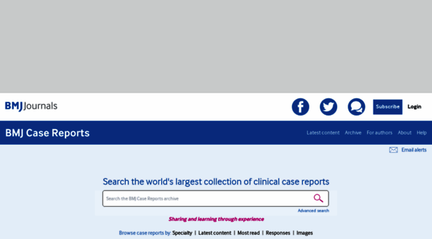 casereports.bmj.com - Homepage | BMJ Case Reports - Case Reports BMJ